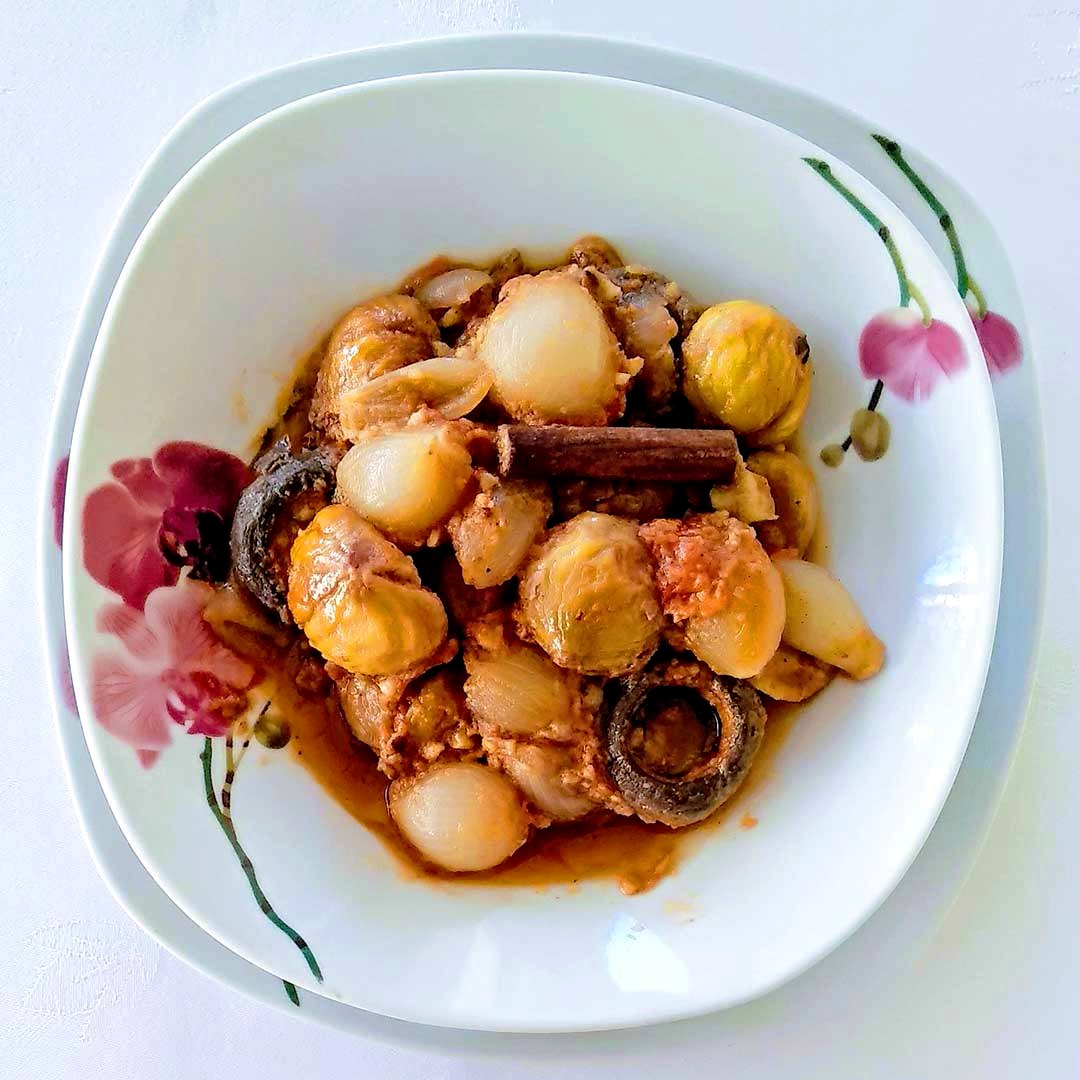 Festive chestnut and mushroom stew | Healthy Bread